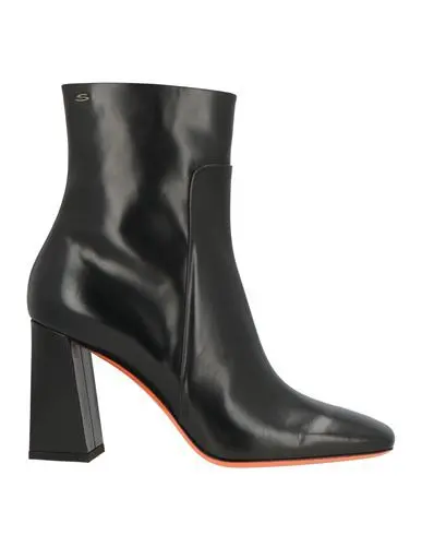 Santoni Ankle Boots Size Leather - Black