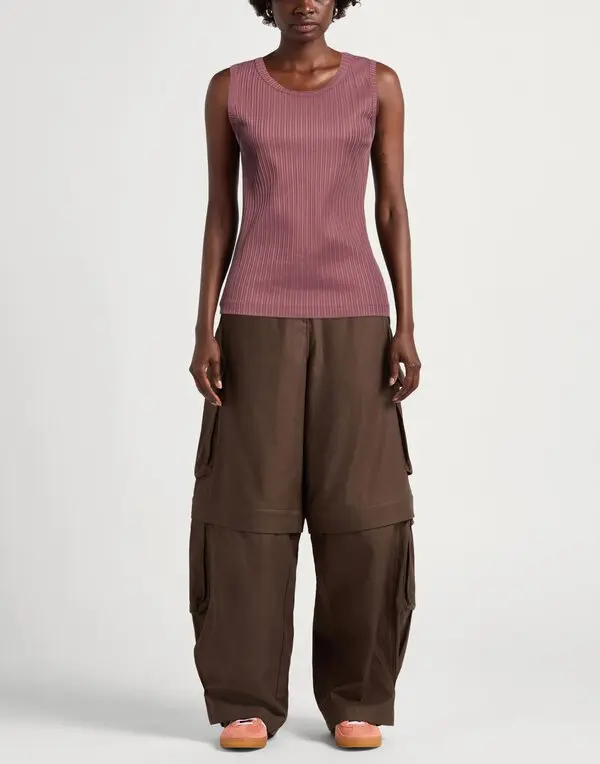 CIRCOLO 1901 Top Mauve Size Cotton, Elastane