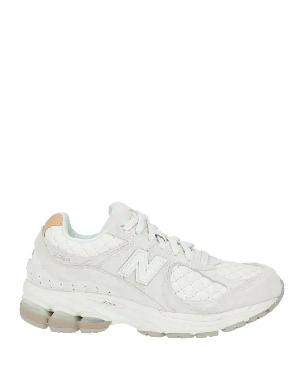 NEW BALANCE Sneakers Cream Size Leather