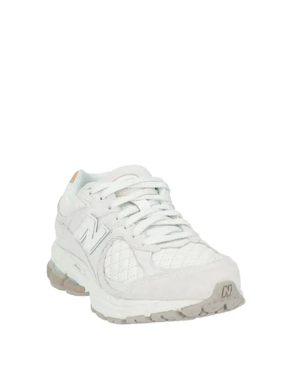 NEW BALANCE Sneakers Cream Size Leather