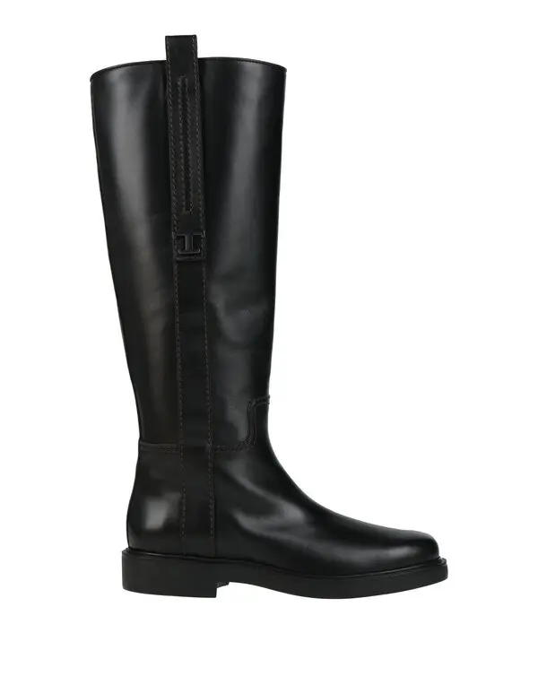 TOD'S Boot Size Leather - Black