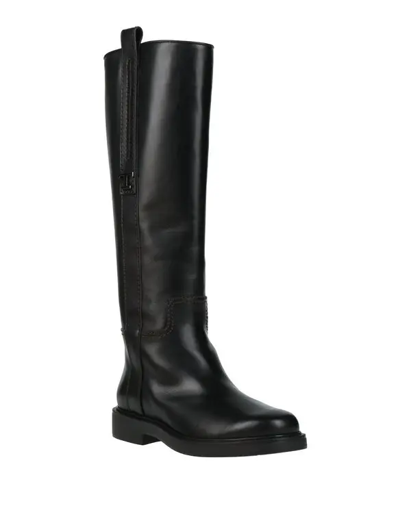 TOD'S Boot Size Leather - Black