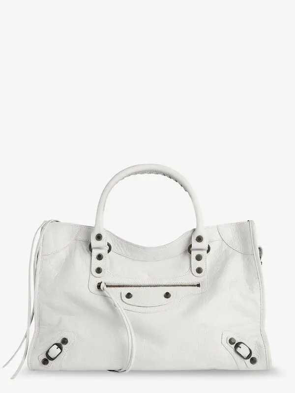 Balenciaga Le City Medium Leather Shoulder Bag