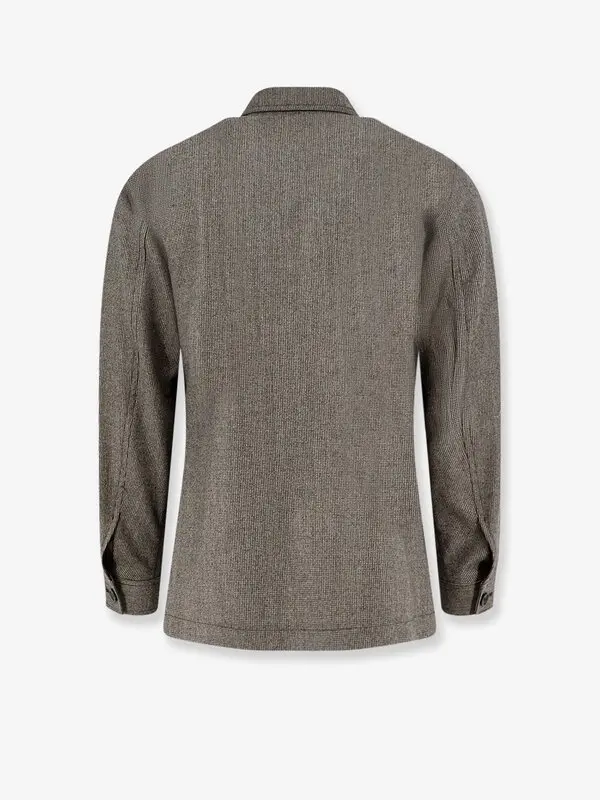 Tagliatore Calvin Pieddepoule Virgin Wool Shirt/jacket