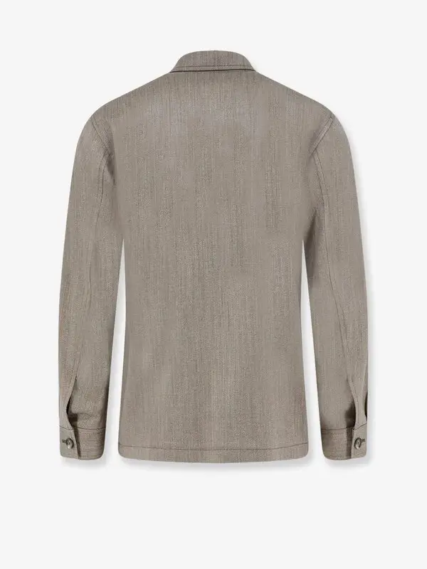 Tagliatore Calvin Stretch Wool Shirt Jacket