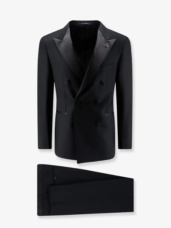 Tagliatore Doublebreasted Virgin Wool Tuxedo