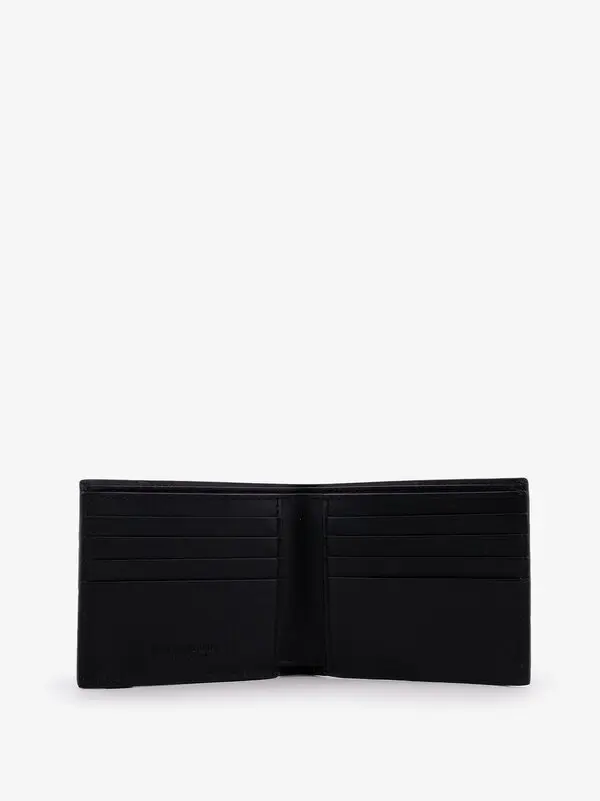 Bottega Veneta Leather Wallet With Intrecciato Pattern