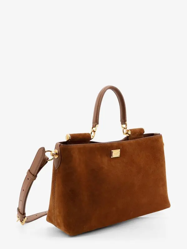 Dolce & Gabbana Vittoria Suede Crossbody Bag