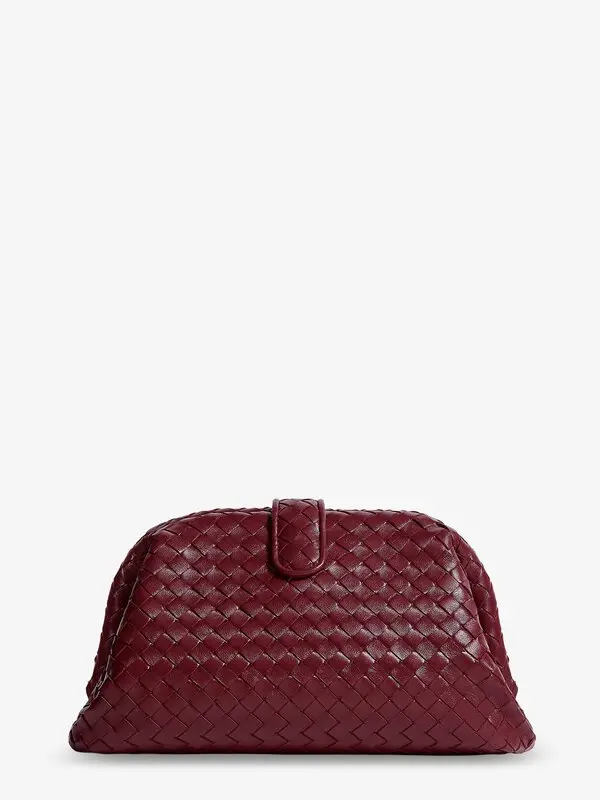 Bottega Veneta Lauren 1980 Intrecciato Leather Handbag - Purple