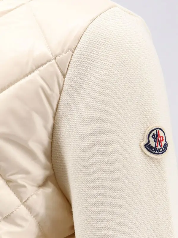 Moncler Wool And Nylon Blend Jacket