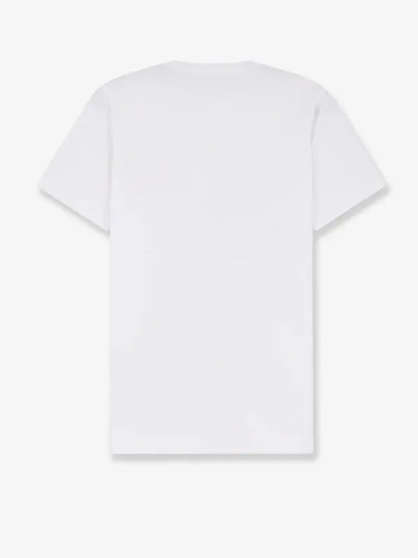 Moncler Cotton Tshirt With Logo Patch