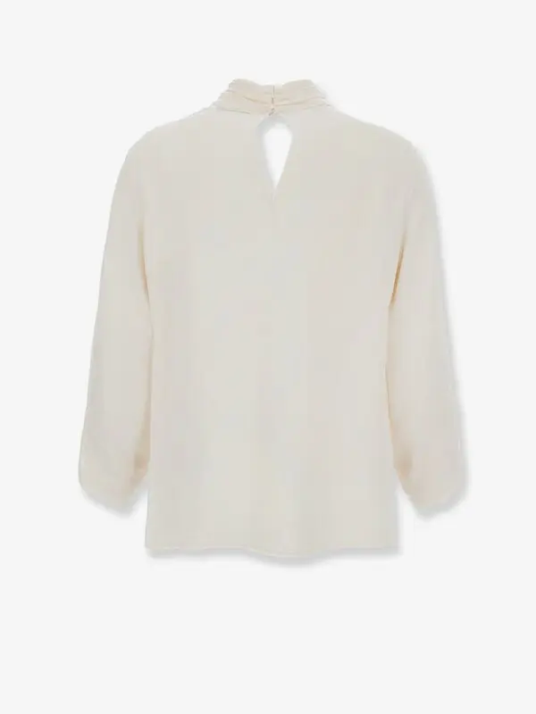 Elisabetta Franchi Viscose Shirt With Contrasting Detail