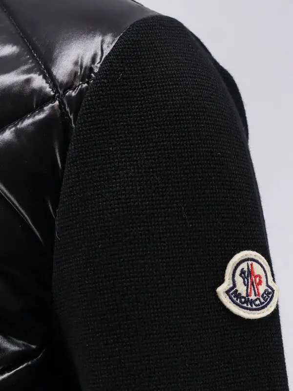 Moncler Wool And Nylon Blend Jacket