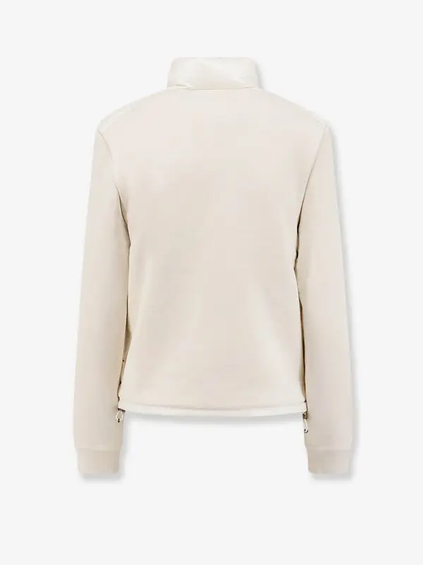 Moncler Padded Jacket With Fabric Details