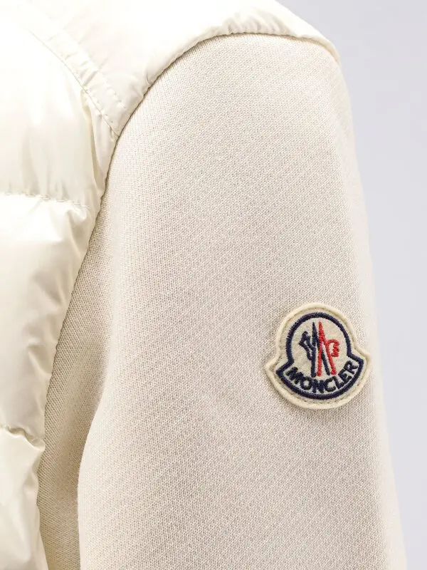 Moncler Padded Jacket With Fabric Details