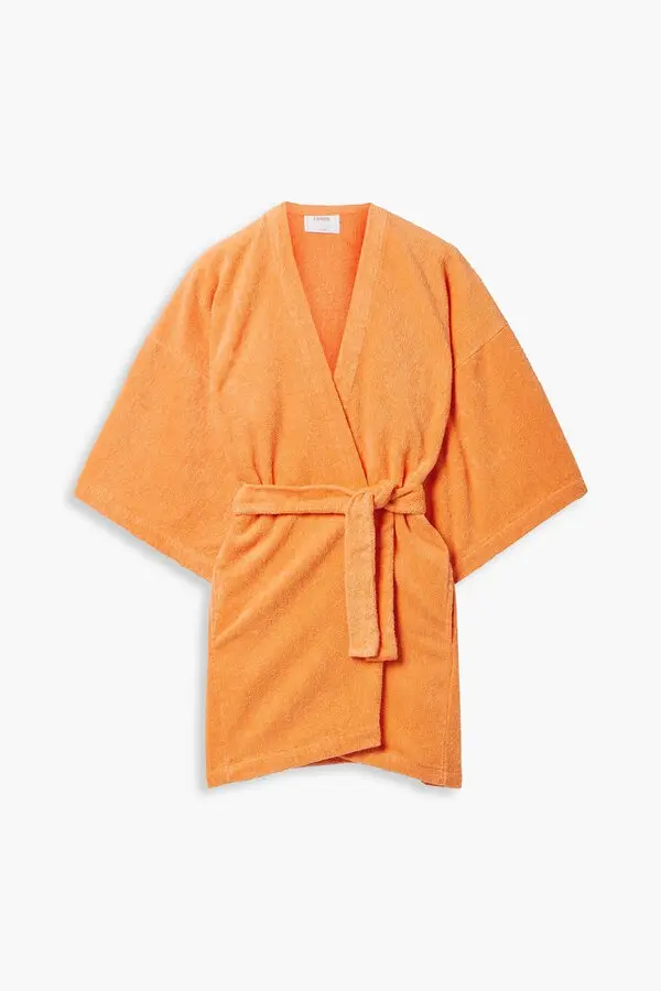 TERRY TOWELLING La Toga Belted Cottonterry Robe