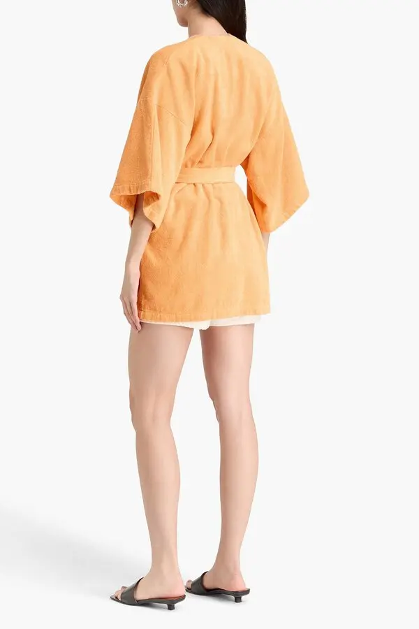 TERRY TOWELLING La Toga Belted Cottonterry Robe