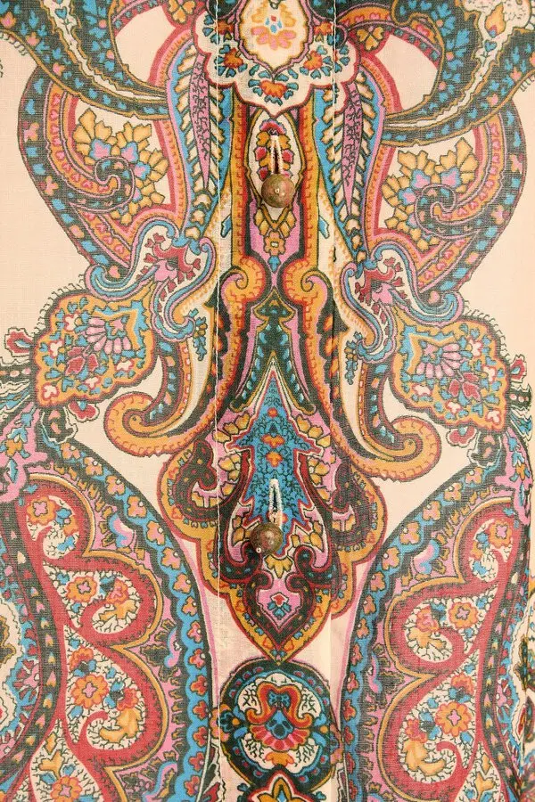 Zimmermann Paisley Print Ramie Shirt