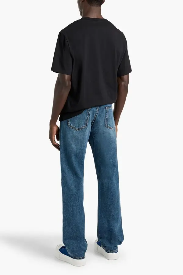 Alexander McQueen Printed Cottonjersey Tshirt