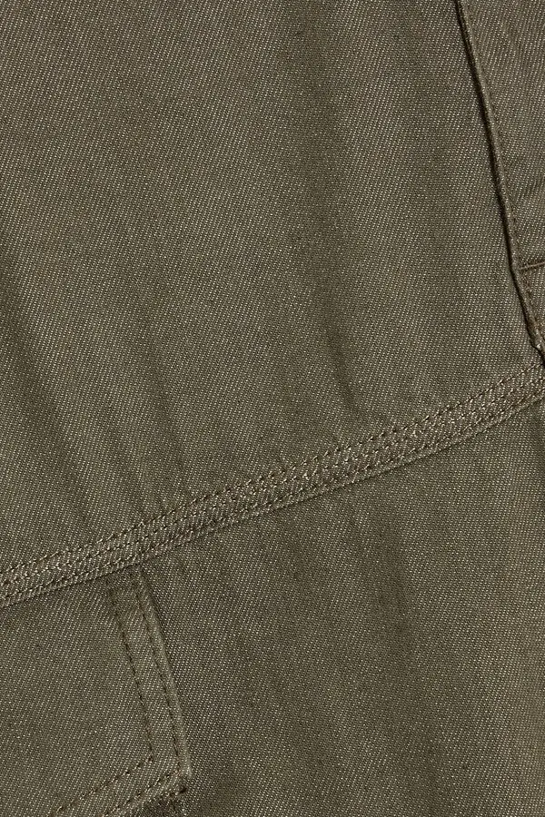 Alexander McQueen Tapered Twill Cargo Pants