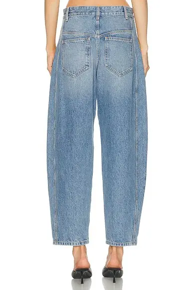 Isabel Marant Étoile Oriane Straight Leg Jeans
