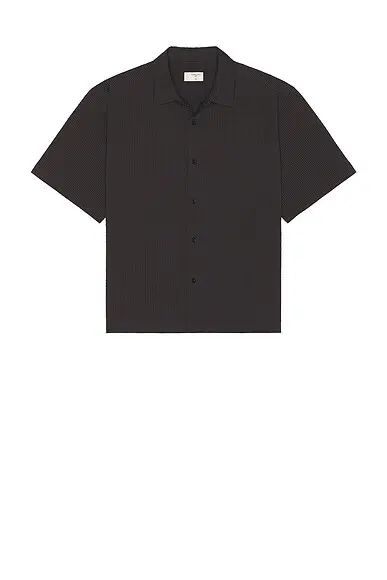 PERCIVAL Rowan Seersucker Boxy Shirt