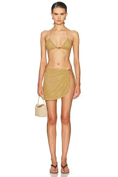 Oseree Lumiere Beads Micro Bikini Set