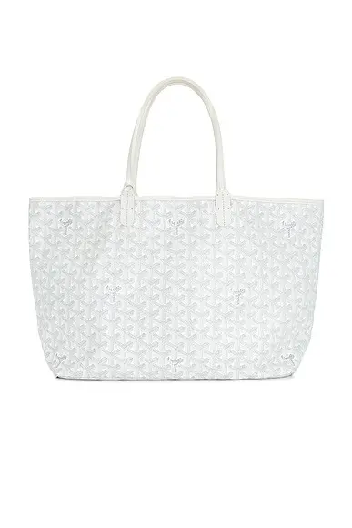 Goyard Saint Louis Pm Tote Bag - White