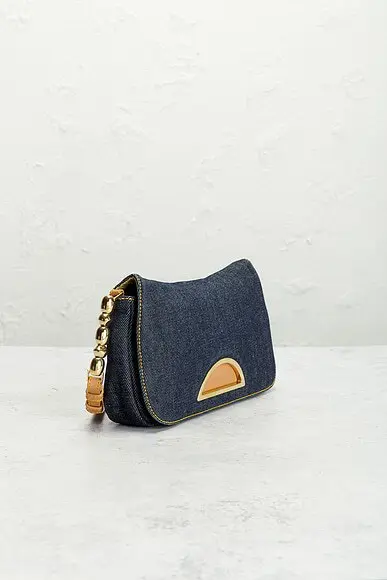 Dior Denim Maris Pearl Shoulder Bag