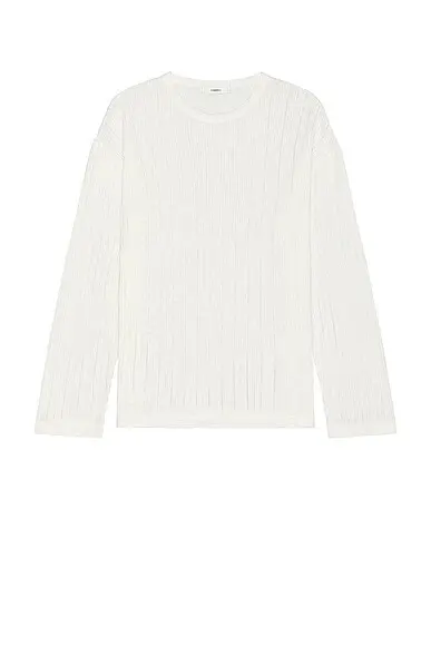 Commas Pointelle Knit Sweater