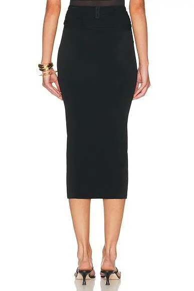 Wardrobe.NYC Translucent Midi Skirt
