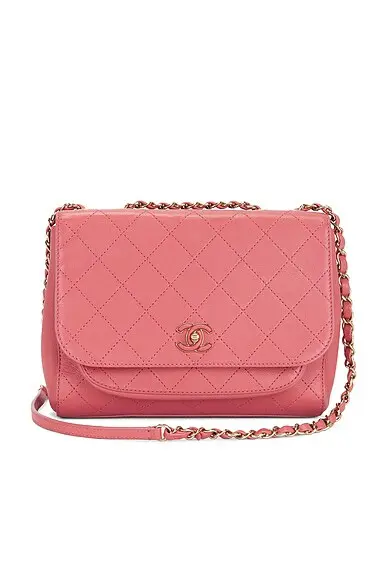 Chanel Calfskin Quilted Flap Bag