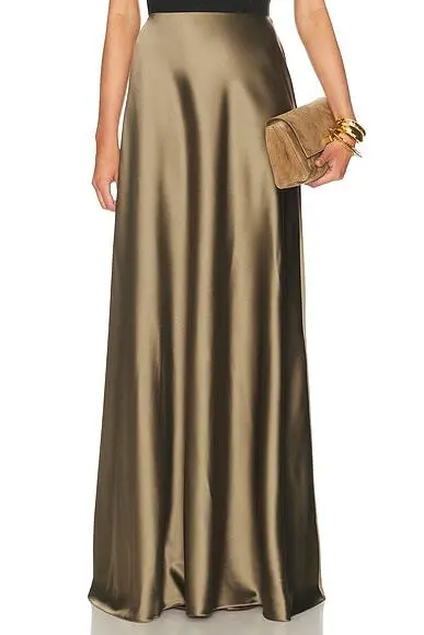 Ralph Lauren Masina Maxi Skirt - Porcini
