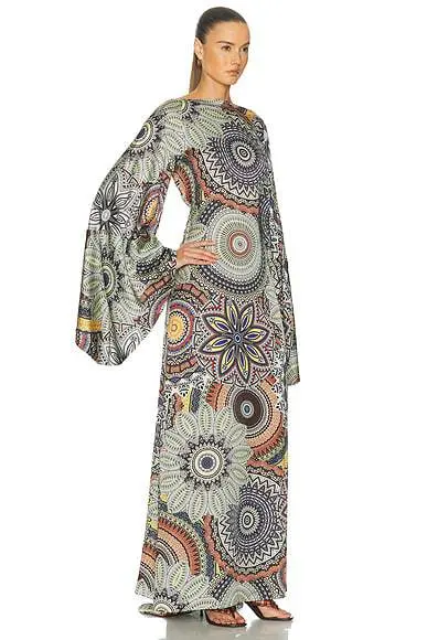 Alexis Sorano Dress - Medallion Print