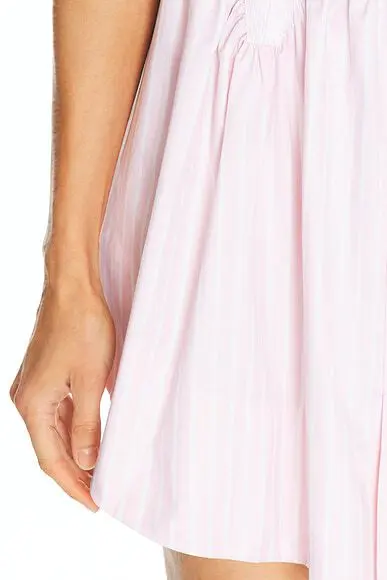 FLEUR DU MAL Short Button Up Garter Dress