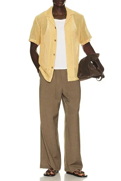 Oas Terra Cuba Shirt - Dark Yellow