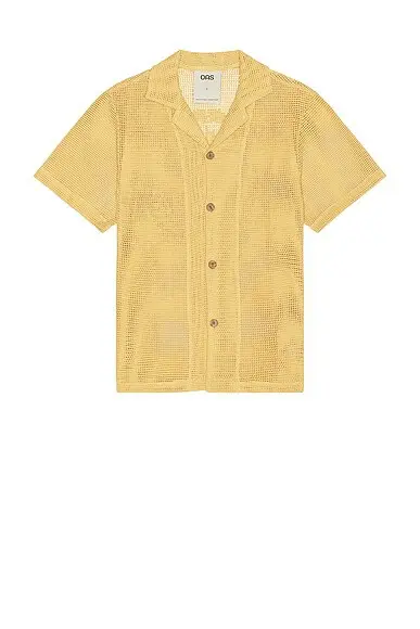 Oas Terra Cuba Shirt - Dark Yellow
