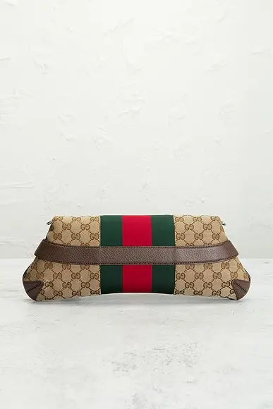 Gucci Horsebit Clutch - Brown