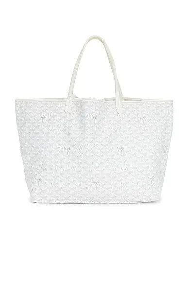 Goyard Saint Louis Gm Tote Bag - White