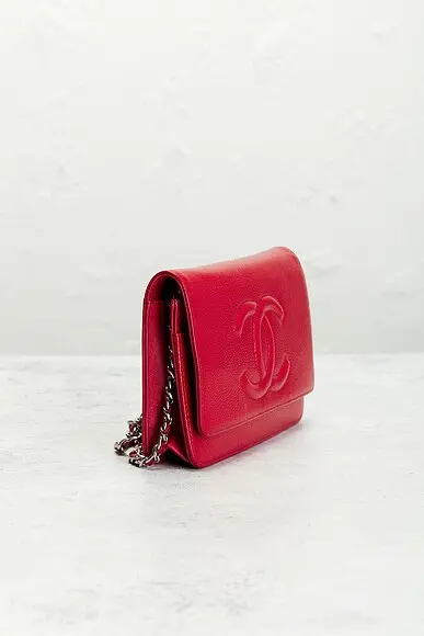Chanel Calfskin Timeless Wallet On Chain