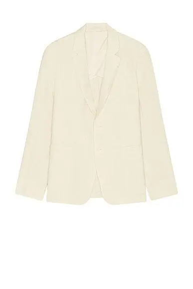 PERCIVAL Tailored Linen Blazer - Cream