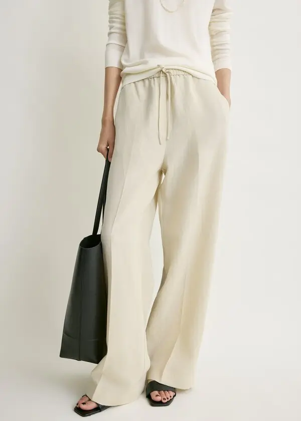 TOTEME Fluid Drawstring Trousers