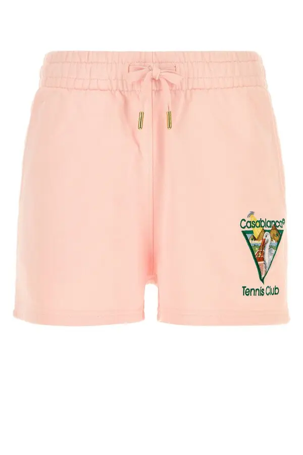 Casablanca Light Cotton Shorts - Pink