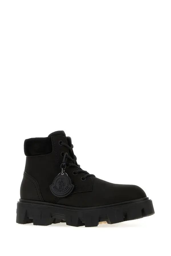 Moncler Suede Peak City Ankle Boots