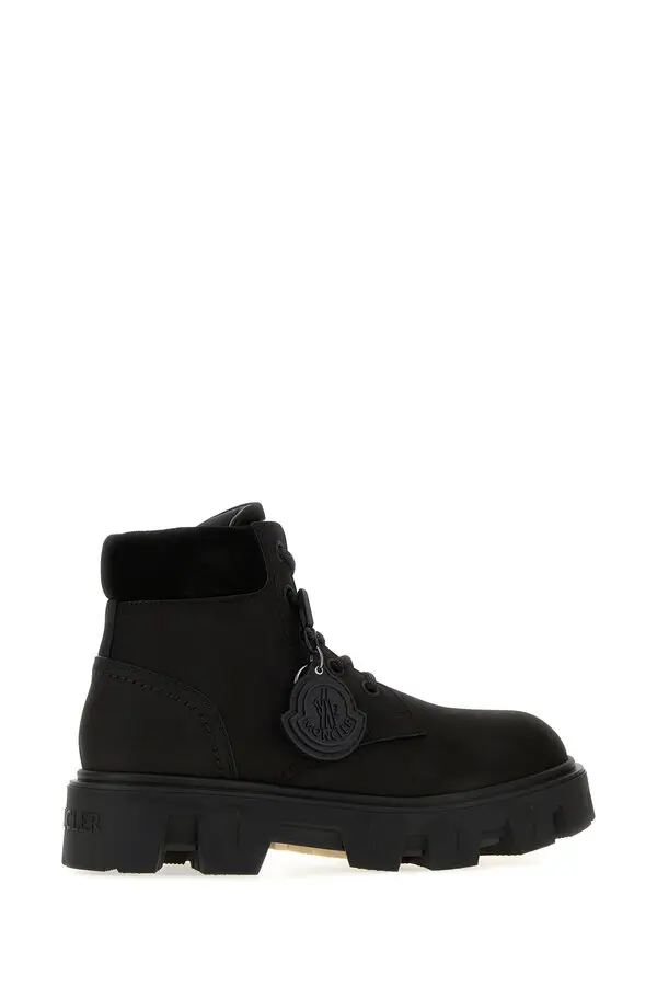 Moncler Suede Peak City Ankle Boots