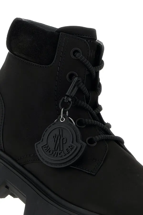 Moncler Suede Peak City Ankle Boots