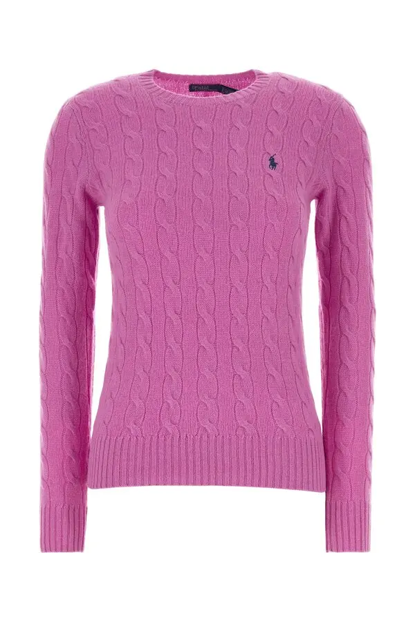 Polo Ralph Lauren Cable Knit Wool & Cashmere Crewneck Sweater