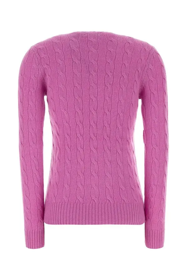 Polo Ralph Lauren Cable Knit Wool & Cashmere Crewneck Sweater