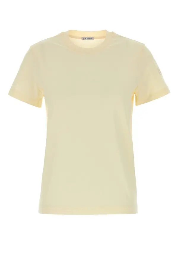Moncler Cream Cotton T-shirt