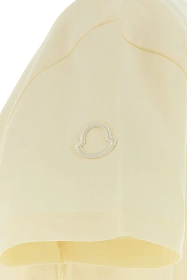 Moncler Cream Cotton T-shirt
